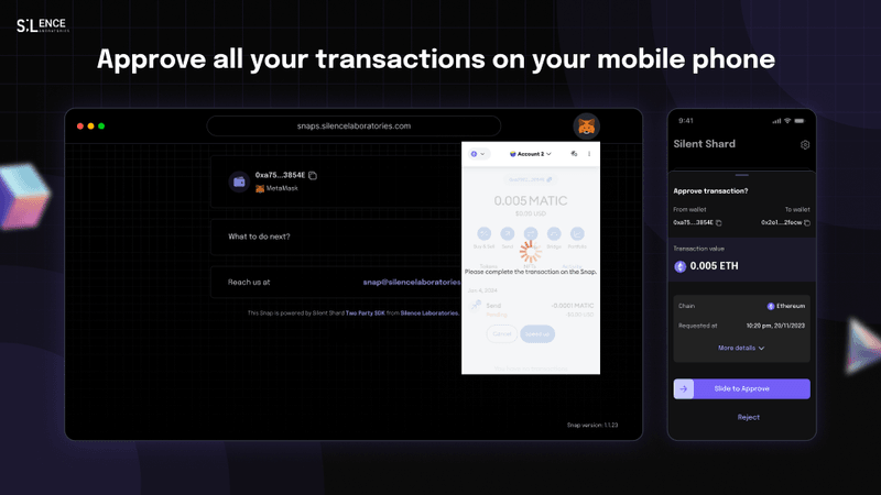 Silent Shard on the MetaMask Snaps Directory