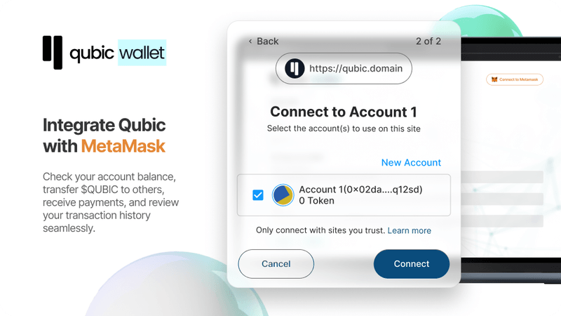 Qubic Wallet on the MetaMask Snaps Directory